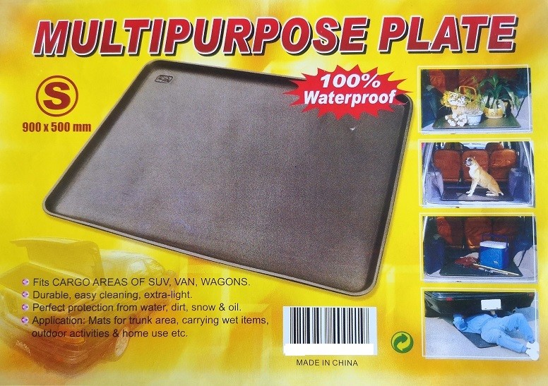 24mm height 100kg/cbm Multi Purpose Boot Tray 100% Water-Proof