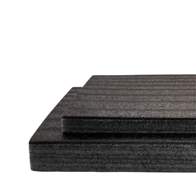 Black Easy Peel Shadow Foam 30mm Thick 1200X500mm